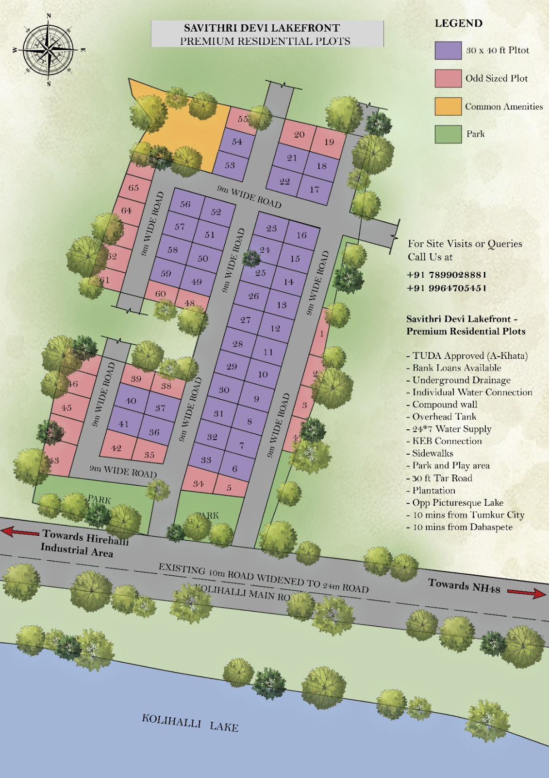 Savithri Devi Lakefront – Savitri Developers